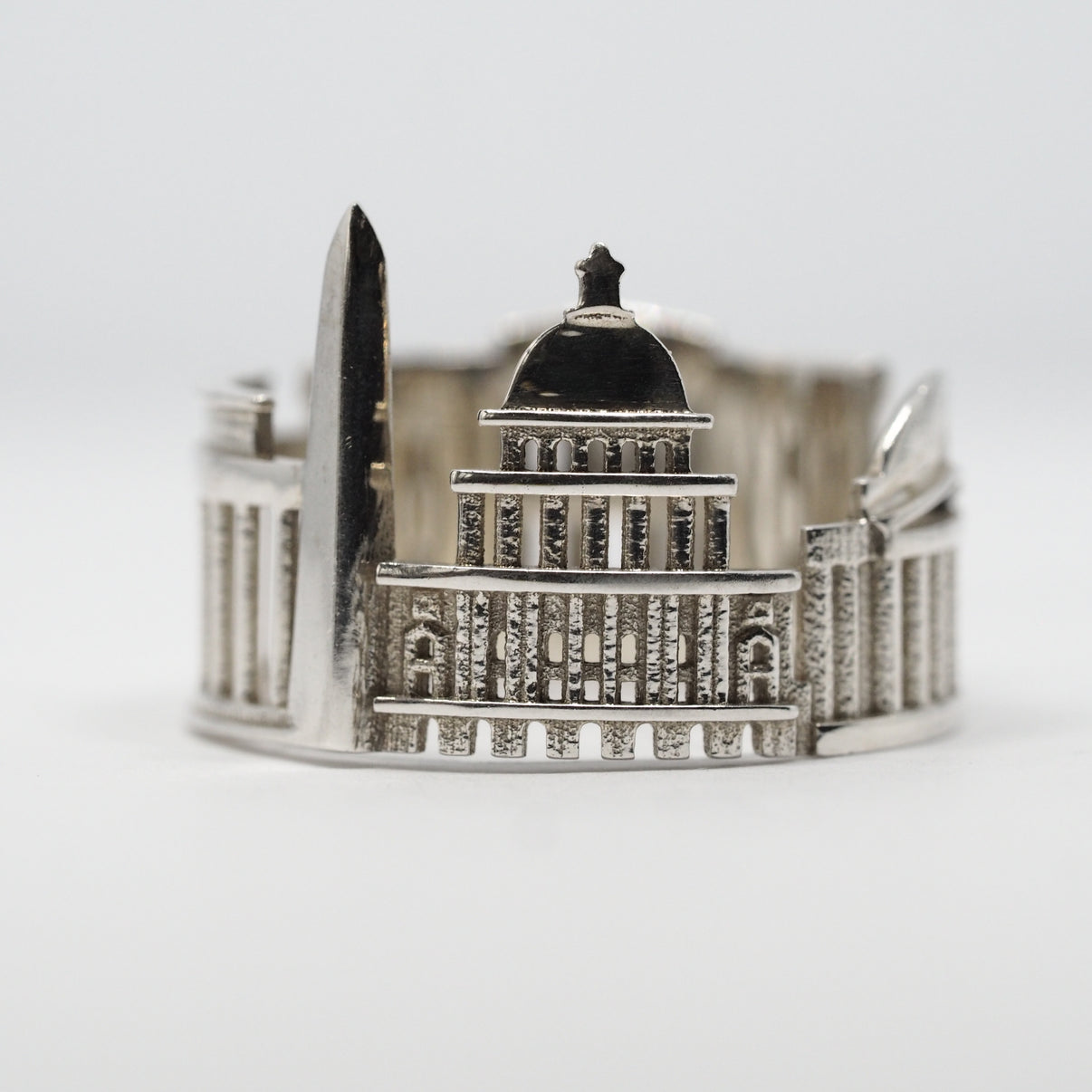 Washington DC Landmarks Statement Ring Size 5 - 13 – Cityscape Rings