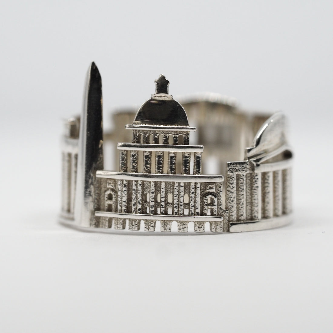 Washington DC Landmarks Statement Ring Size 5 - 13 – Cityscape Rings