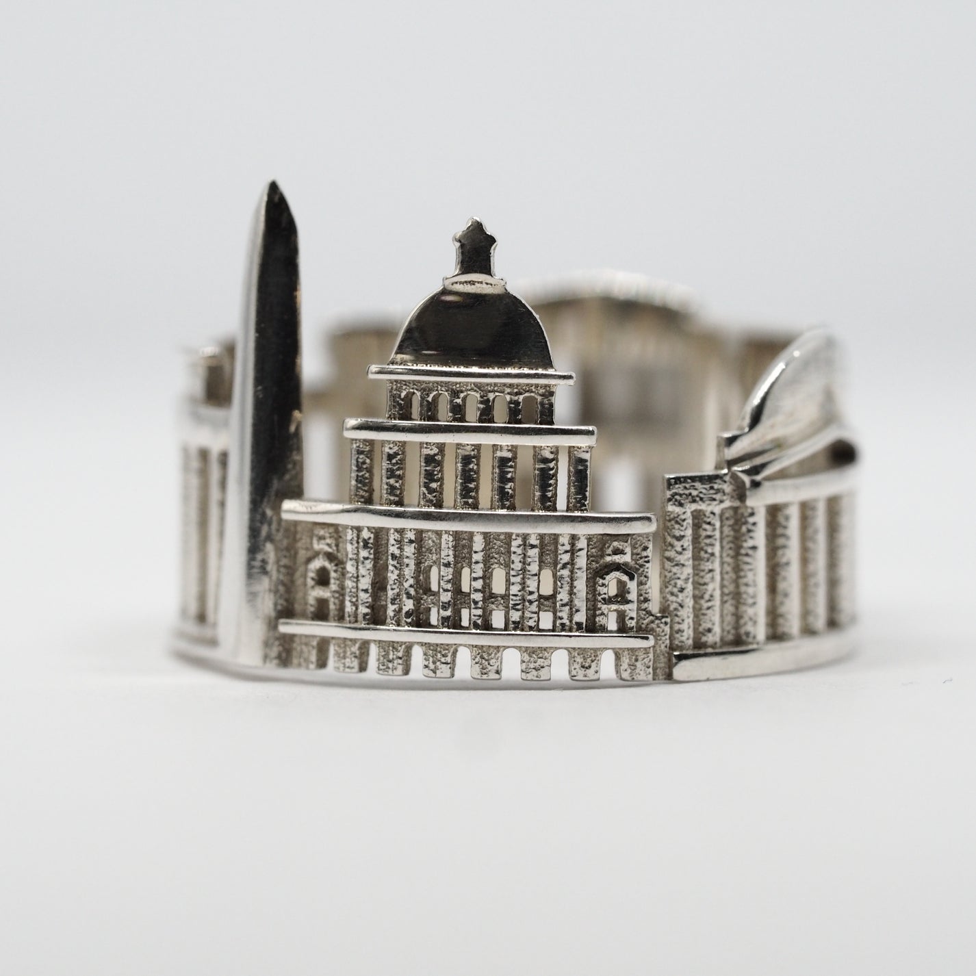 Washington DC Landmarks Statement Ring Size 5 - 13 – Cityscape Rings