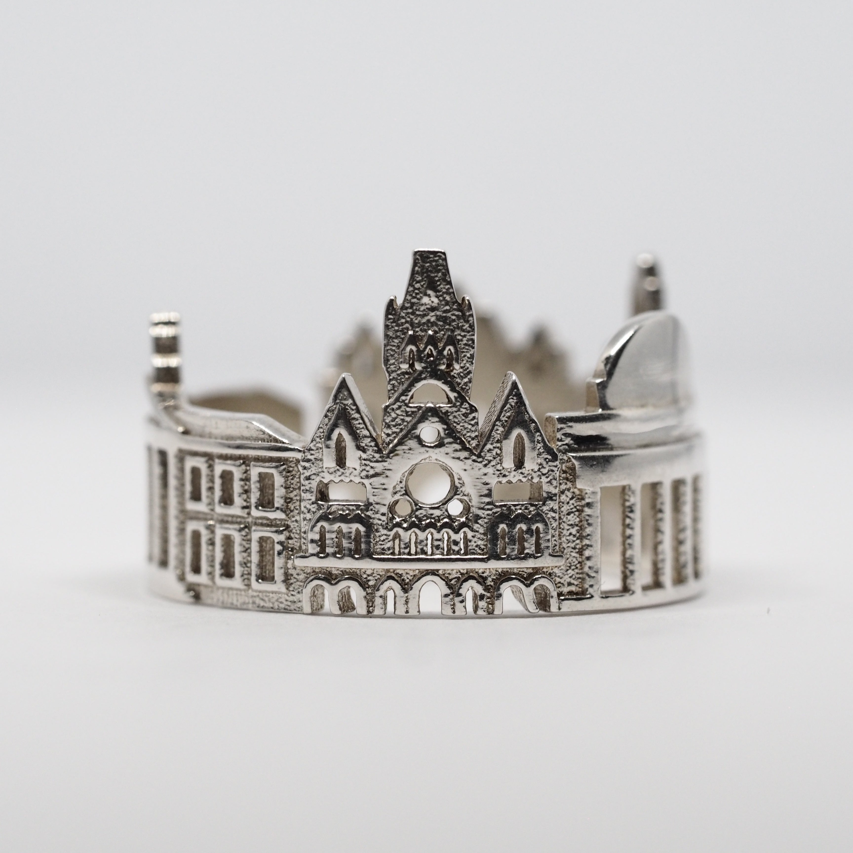 Boston Cityscape Ring | Skyline Statement Ring | by Ola Shekhtman ...