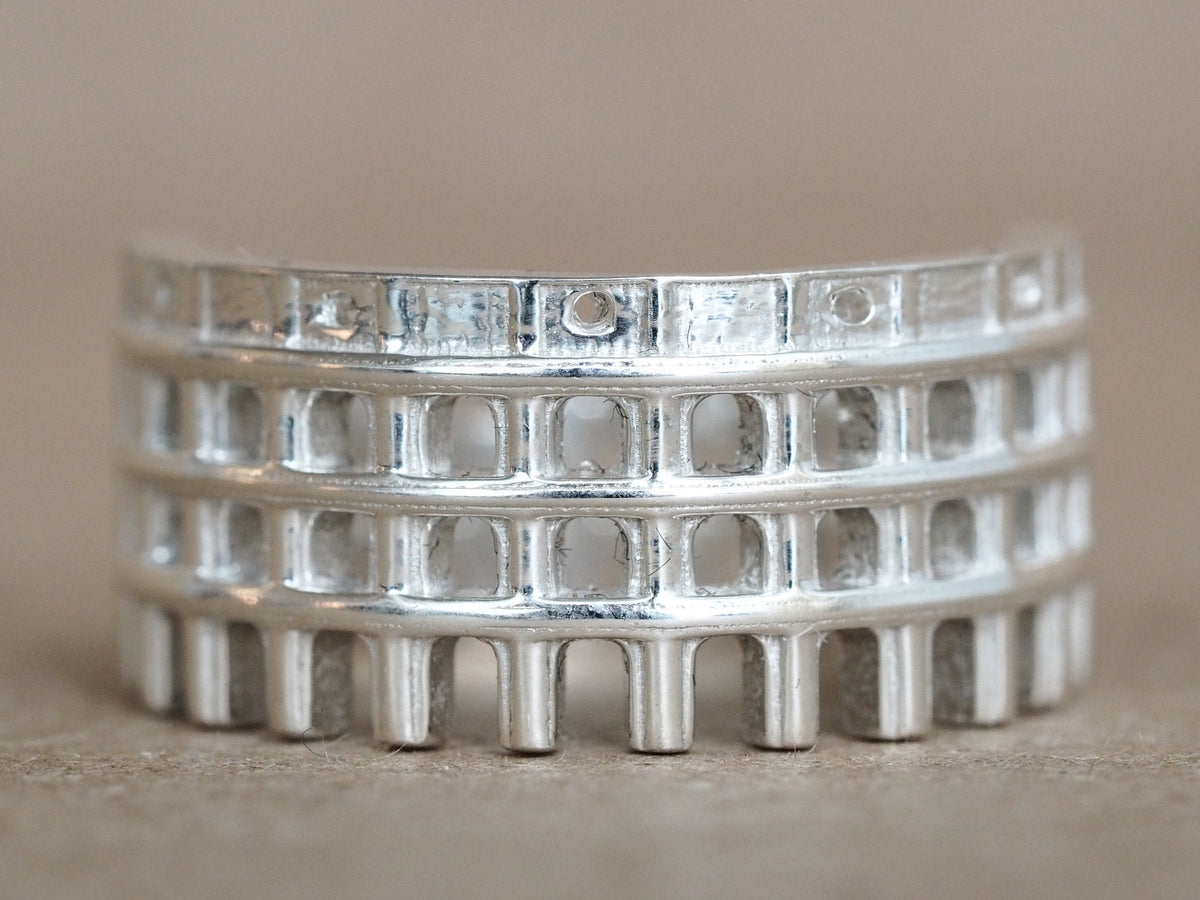 Colosseum Ring | Roman Holidays Gift | by Ola Shekhtman – Cityscape Rings