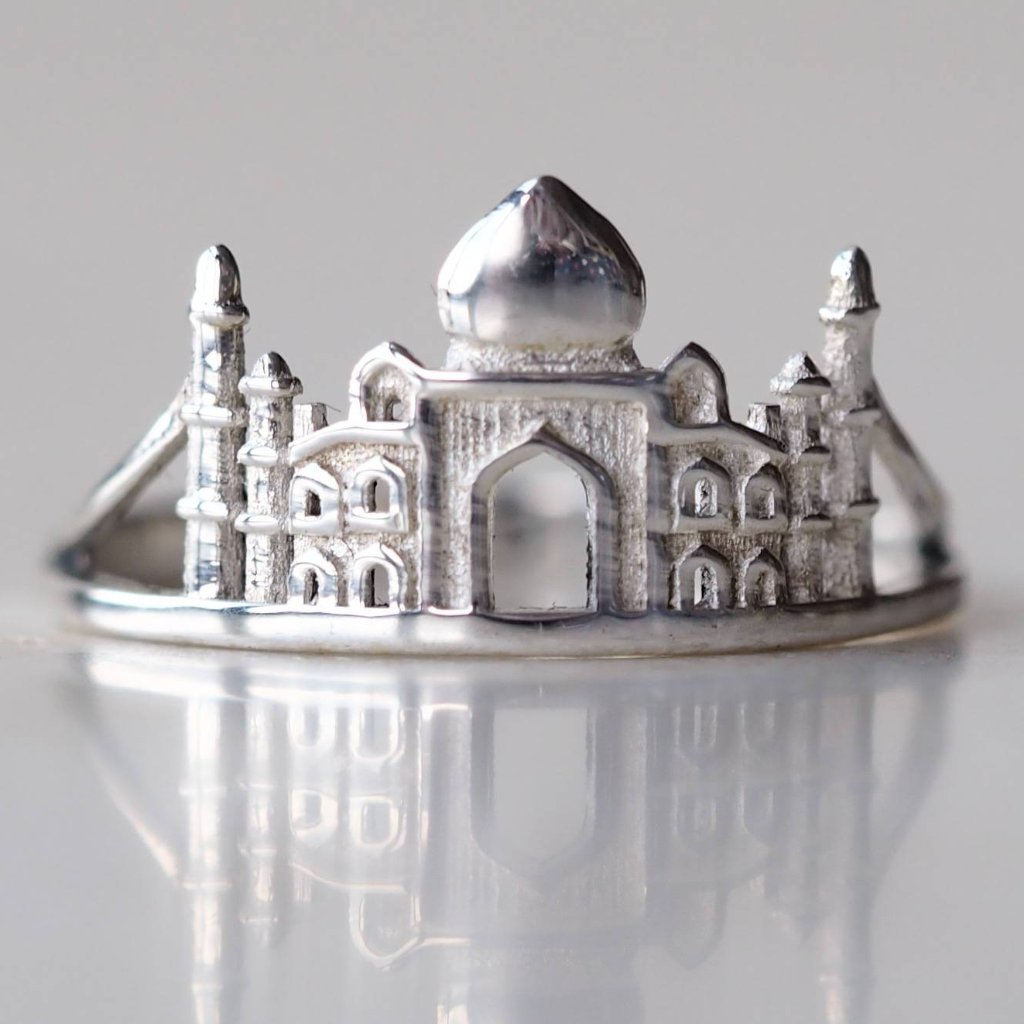 Taj Mahal Ring | Indian Ring | by Ola Shekhtman – Cityscape Rings