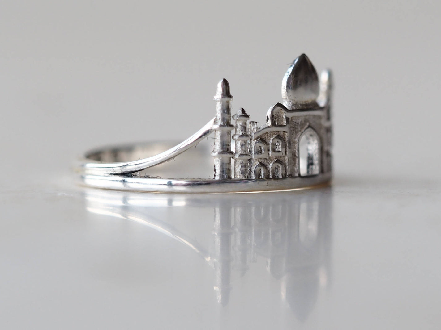 Taj Mahal Ring | Indian Ring | by Ola Shekhtman – Cityscape Rings